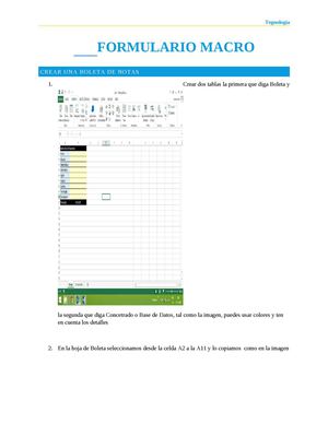 Calaméo - Crear un Formulario Macro en Excel