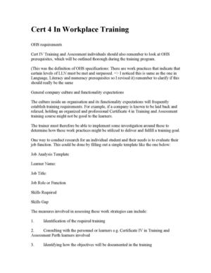 Calaméo - Certificate IV in Training and Assessment