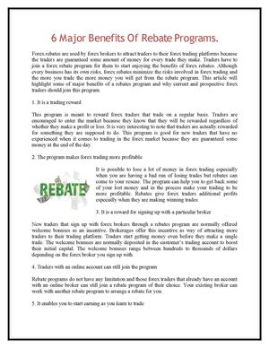 Calaméo - 6 Major Benefits Of Rebate Programs.