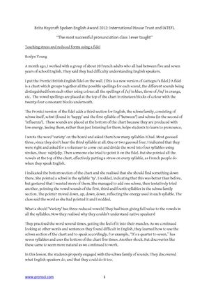 Calaméo - Young and Messum (2012) Brita Haycraft Scholarship