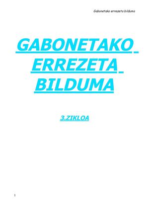 Calaméo - Gabonetako errezeta bilduma