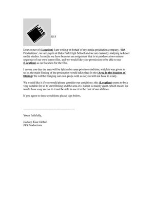 Calaméo - Letter Of Permission Unsigned