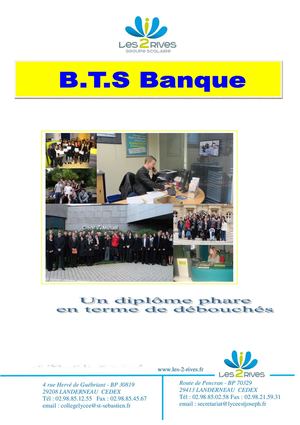 Calaméo - Plaquette BTS banque