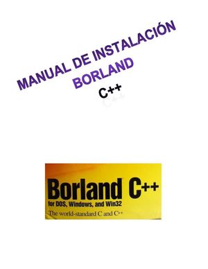 Calaméo - manual de instalacion de borland c++