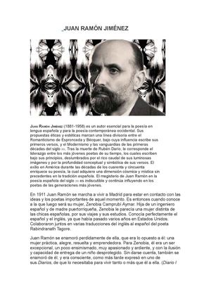 Calaméo - LA POESÍA DE JUAN RAMÓN JIMÉNEZ