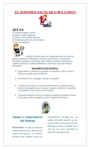 Calaméo - EL MATONEO O BULLYNG