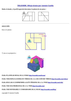 Vistas Dibujo Tecnico Ejercicios Resueltos De Derivadas - badjack