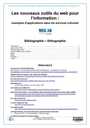 Calaméo - Bibliographie/sitographie sur le web 2.0