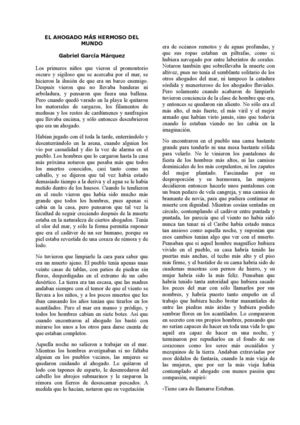 Calaméo - El ahogado más hermoso del mundo