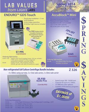 Calaméo - Spring Lab Values from Light Labs
