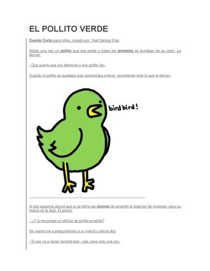 Calaméo - El Pollito Verde