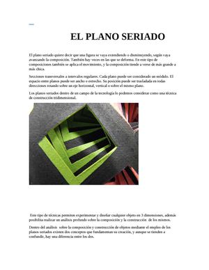 Calaméo - El Plano Seriado ...