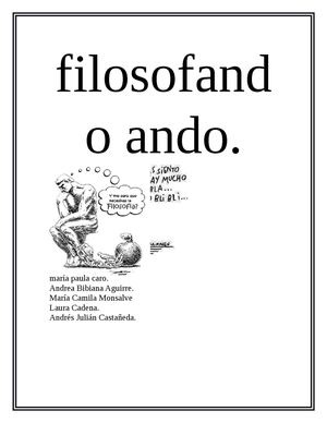 Calaméo - filosofando ando