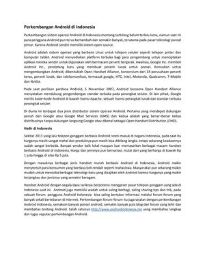 Calaméo - Perkembangan Android di Indonesia