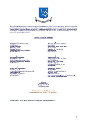 Calaméo - Chanson de la Famille Bouffard
