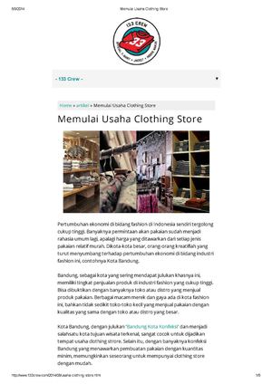 Calaméo - Tips Membuka Usaha Clothing