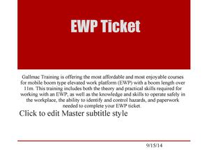 Calaméo - EWP Ticket