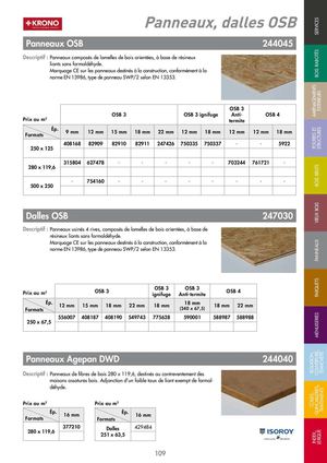 Calaméo - PANNEAUX ET STRATIFIES - Dalles OSB et Agepan