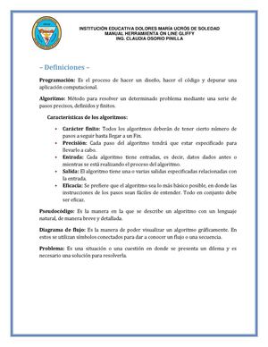 Calaméo - Mi Primer Algoritmo