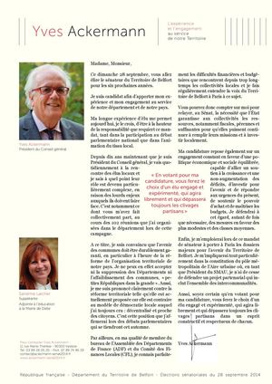 Calaméo - Sénatoriale 2014 - Circulaire d'Yves Ackermann