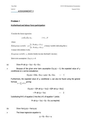 Calaméo - assignment 1 econ2206