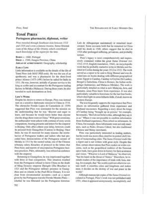 Calaméo - Sebastian/Tome Pires/Benyowski/Straits of Hormuz