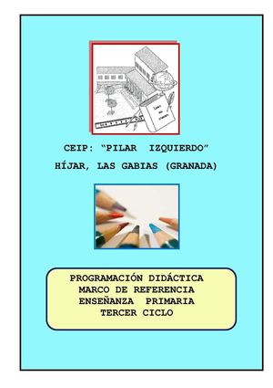 Calaméo - Programación Didactica 3 Ciclo