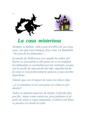 Calaméo - Cuento De Hallowen Manuel