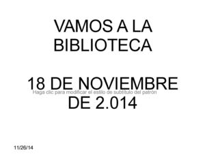 Calaméo - Vamos a la biblioteca