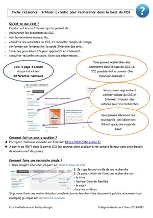 Calaméo - Fiche Ressource E Sidoc