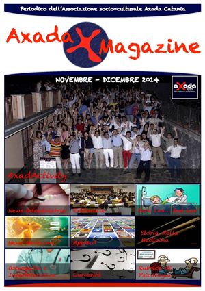 Calaméo - Axada Magazine Novembre Dicembre 2014