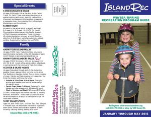 Calaméo - Winter/Spring 2015 Program Guide