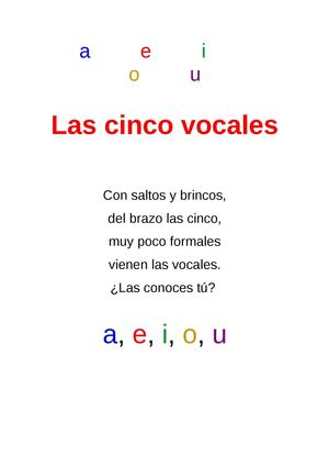 Calaméo - Poesía De Las Vocales