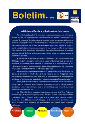 Calaméo - Boletim Informativo nº 1/2015