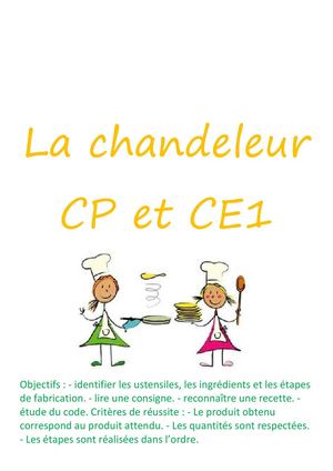 Calaméo - La Chandeleur Cp Ce