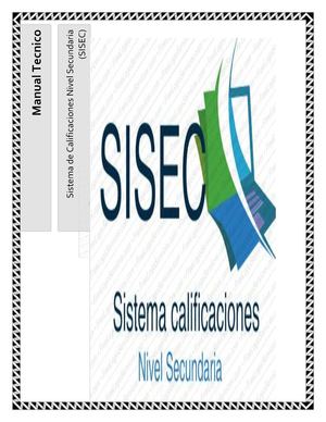 Calaméo - SISEC Manual Tecnico