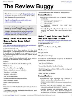 Calaméo - Buggy Review Ebook