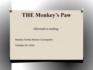 Calaméo - The Monkey’s Paw