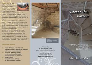 Calaméo - Vince. T Sculptures // Flyer 2014