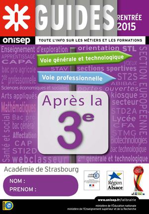 Calaméo - Guide Après la 3e 2015