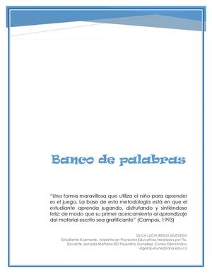 Calaméo - Calameo Cartilla Banco De Palabras