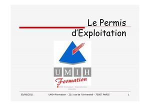 Calaméo - Permis D'exploiter Et Licences