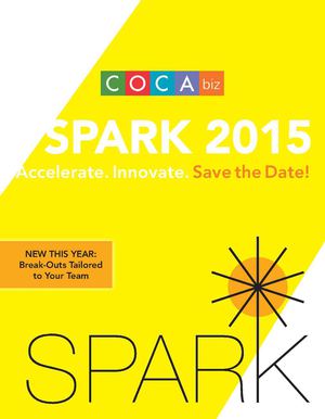 Calaméo - Spark 2015 Save The Date