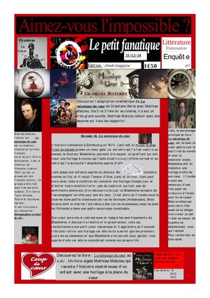 Calaméo - Une "La mécanique du coeur"