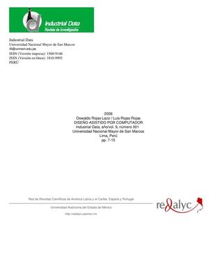 Calaméo - Rojas Lazo, Rojas Rojas 2006 Diseño Asistido Por Computador