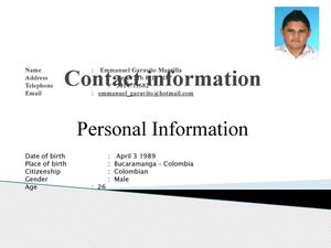 Calaméo - Cv Emmanuel