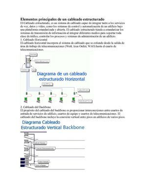 Calaméo - Elementos Principales De Un Cableado Estructurado