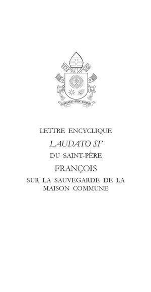 Calaméo - Laudato Si - Pape François