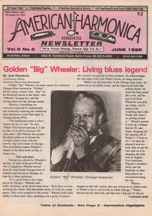 Calaméo - Golden Big Wheeler Living Blues Legend By Joel Harewicz