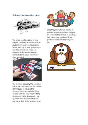 Calaméo - Chain Reaction Rules